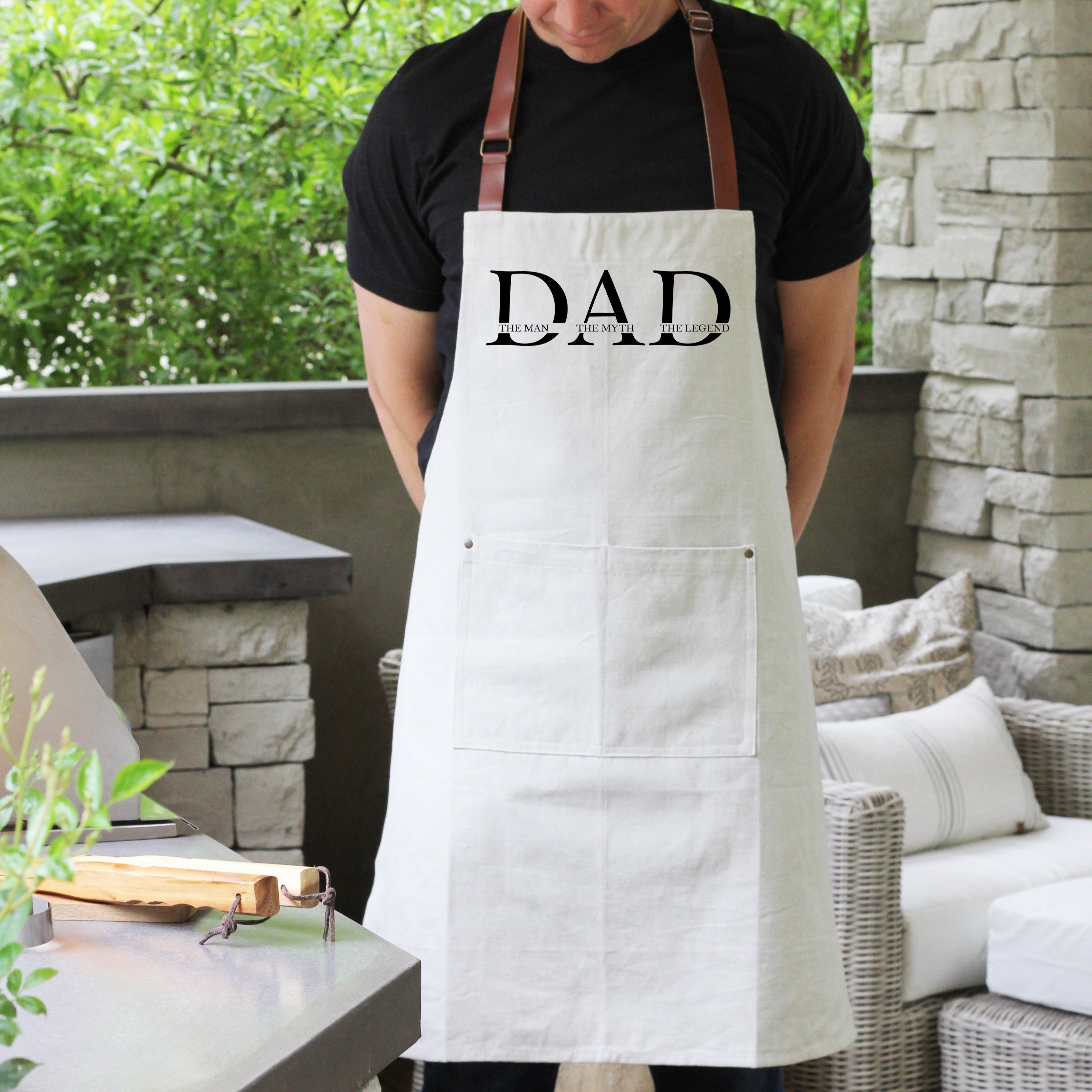 Dad | The Man. The Myth. The Legend Chef Apron – Porter Lane Home